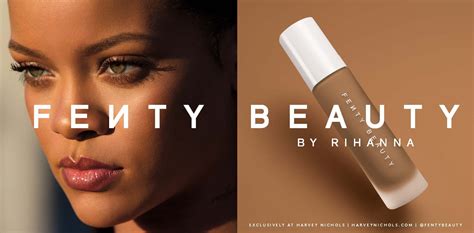 Fenty Beauty Campaign With Rhianna Across Digital And Print Media