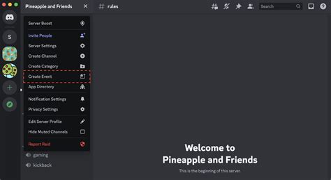 Scheduled Events Discord