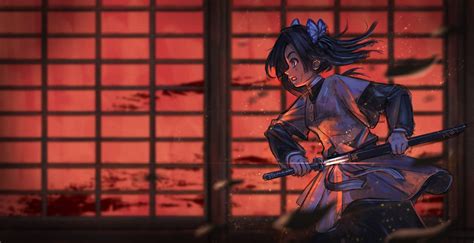 Download Demon Slayer Aoi Kanzaki Wallpaper Wallpapers Com