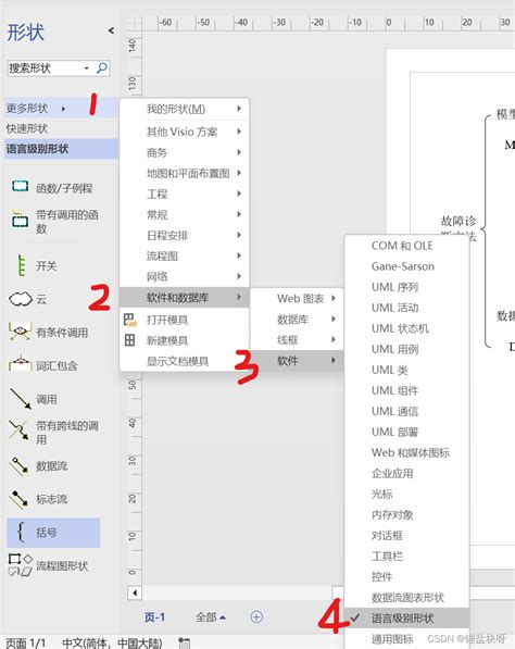 日常学习记录——使用visio2019绘制思维导图visio画大括号思维导图 Csdn博客