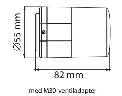 Danfoss Ally Termostat M30x1 5 Mm 014g2460
