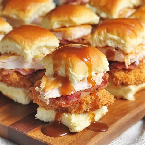 Savory Maple Chicken Bacon Sliders The Ultimate Game Day Bite Recipes By Lina