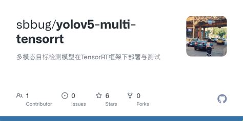 Github Sbbug Yolov Multi Tensorrt Tensorrt