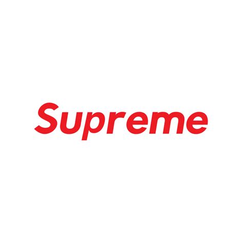 Free Supreme Red Logo On White Background Png 19017548 Png With