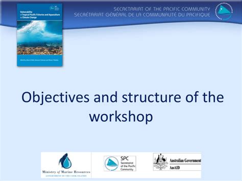 Objectives And Structure Of The Workshop