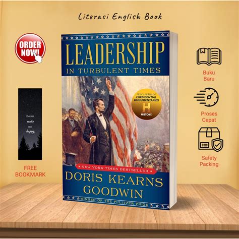 Jual Leadership In Turbulent Times By Doris Kearns Goodwin English