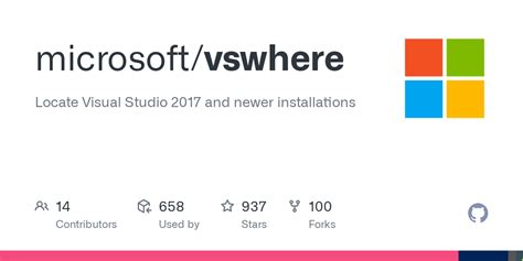 Start Developer Command Prompt · Microsoftvswhere Wiki · Github