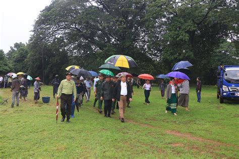 မွန်ပြည်နယ်ဝန်ကြီးချုပ် ဦးအောင်ကြည်သိန်း ကျောင်းအကျိုးပြု စုပေါင်းသန့်ရှင်းရေး ဆောင်ရွက်နေမှု က