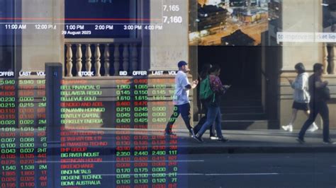 Live Asx 200 Inches Up Tech Stocks Drop Gdp Data Meets Estimates