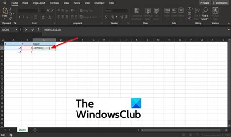 How To Use The Besseli Function In Excel