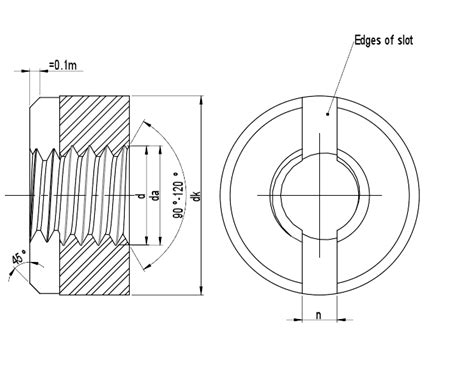 Slotted Round Nuts Din 546