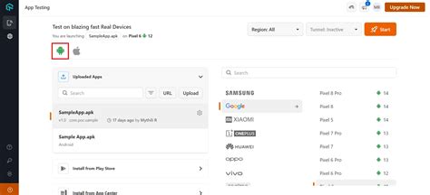 Getting Started With Real Device App Testing LambdaTest