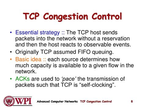 Ppt Tcp Congestion Control Powerpoint Presentation Free Download Id6514259