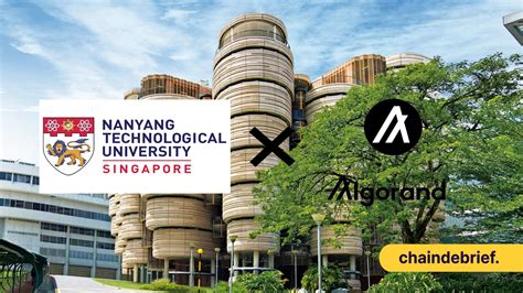 Ntu Partners With Algorand To Launch Blockchain Research Center