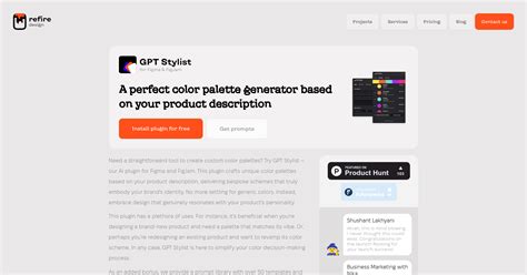 Gpt Stylist Custom Color Palette Generator
