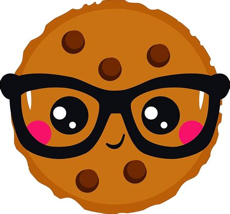 Cookie With Nerd Glasses