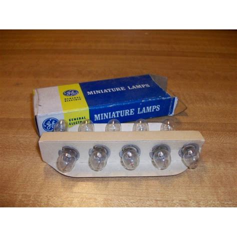 General Electric Pr 12 Ge Miniature Lamp Light Bulb Pr12 Pack Of 10