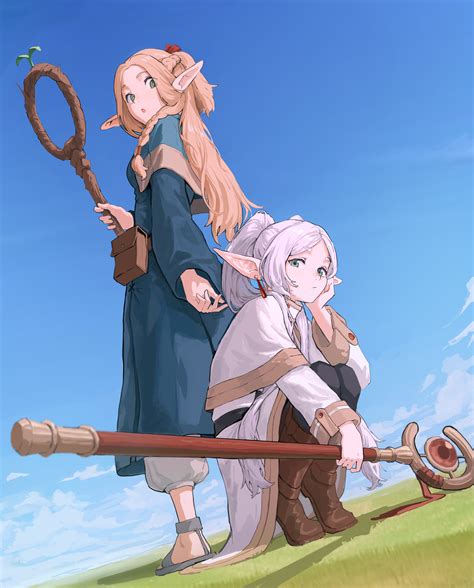 Frieren And Marcille Donato Sousou No Frieren And 1 More Drawn By Cho
