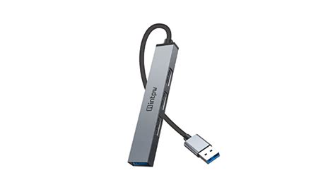 Intpw Usb Hub 4 Ports Usb 2 0 3 0 Hub Multi Usb Port Expander Dongle Usb Extension Multiport