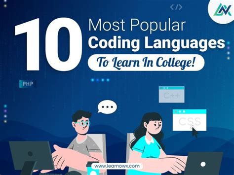 10 Most Popular Coding Languages To Learn In College