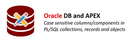 Blog It Oracle Database Case Sensitive Columns Components In Pl Sql