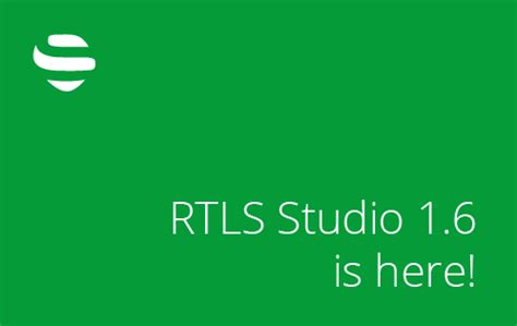 RTLS Studio Released Sewio RTLS