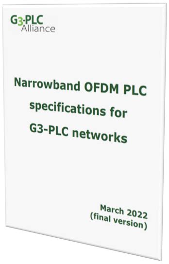 G3 Plc Alliance Released The Final Version Of The 2022 G3 Hybrid Plc Rf Dual Mode Standard