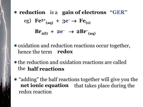 Ppt A Redox Reactions Powerpoint Presentation Free Download Id