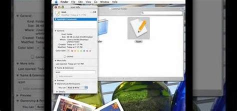 How To Change Folder Icons In Mac OS X Operating Systems WonderHowTo