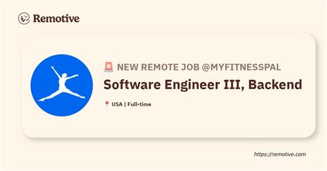 Hiring Software Engineer Iii Backend Myfitnesspal