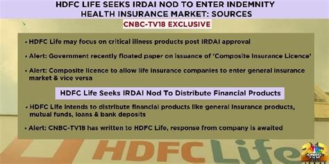 Hdfc Life Seeks Irdais Nod To Enter Health Insurance Market — May Focus On Critical Illness