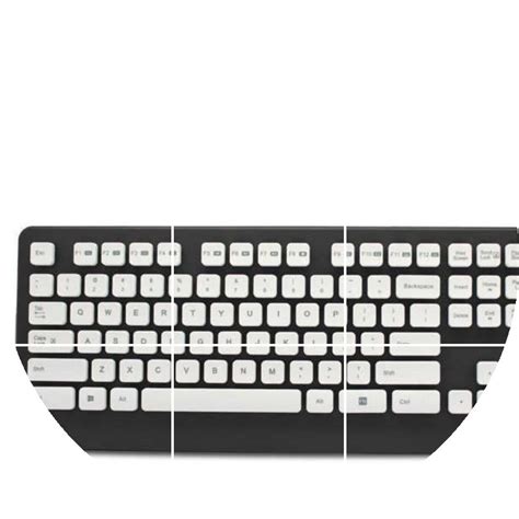 班德d808 可水洗防水超薄静音巧克力时尚办公电脑键盘商务多媒体 晴雨安