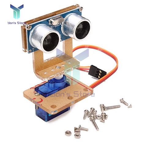 ★hc Sr04 Mounting Bracket For Ultrasonic Ranging Module Analog Servo Hc