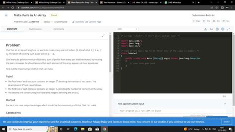 mahindra and mahindra oa coding questions and solutions set 1