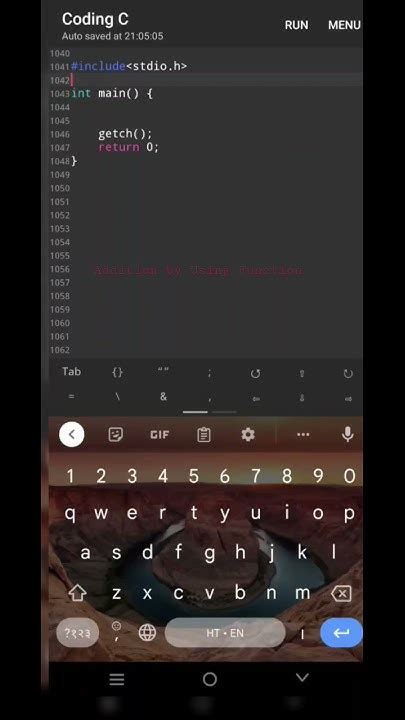 Sum Of Two Numbers By Using Functionc Program Short Coding Cwm Vlog Claude Css
