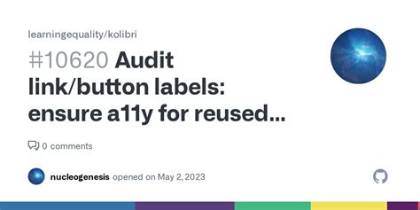 Audit Linkbutton Labels Ensure A11y For Reused Labels Ie View More · Issue 10620