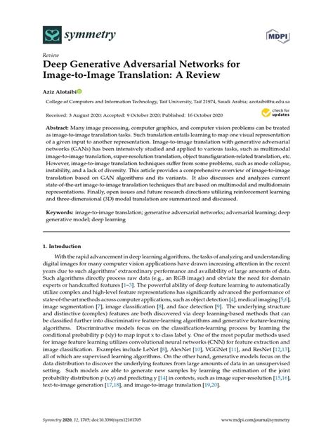 Deep Generative Adversarial Networks For Image To Pdf Deep Learning Artificial Neural Network