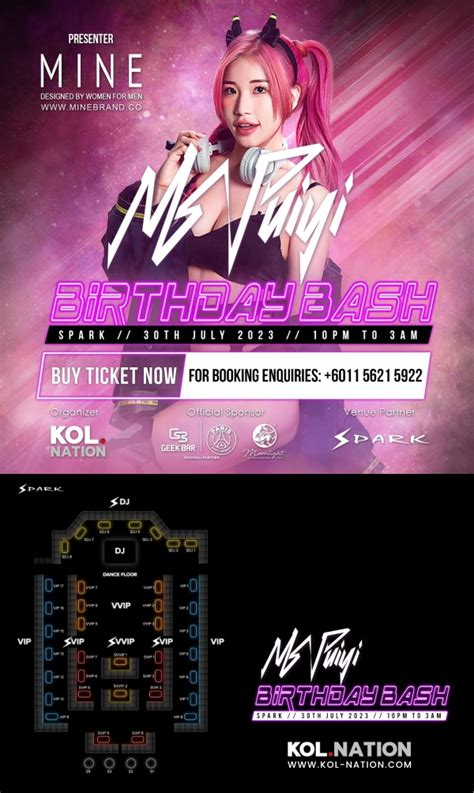 Ms Pui Yi 730举办生日派对！收费仅rm128…有多项福利！ Xuan