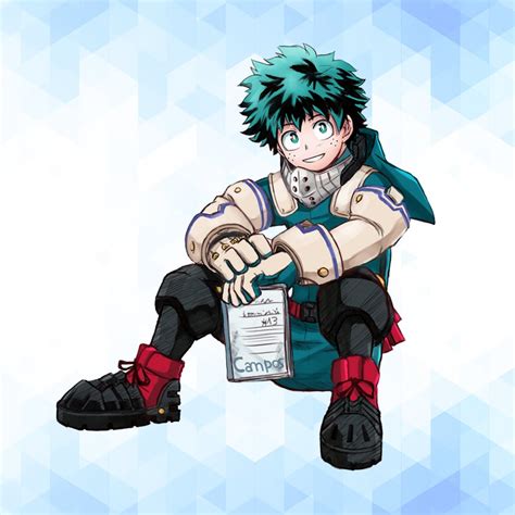 Deku Sitting Acrylic Standee Athena Av