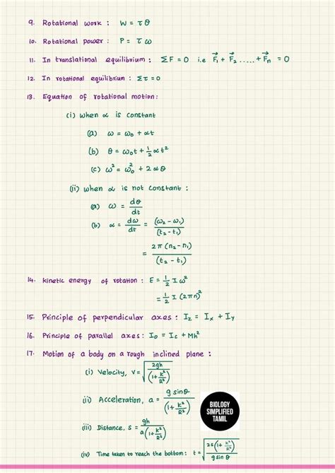Physics Formulae For Neet And Jee Artofit