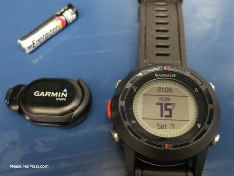Garmin Tempe Temperature Sensor Measured Mass