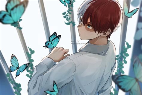 Todoroki Shouto Boku No Hero Academia Drawn By Miyanami Danbooru