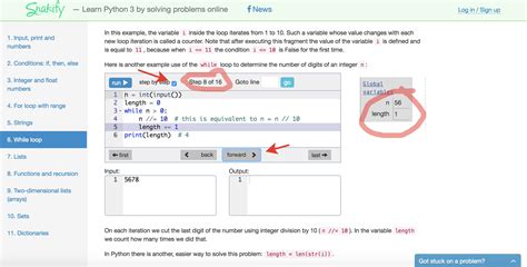 snakify · python on twitter vsfgg41x3u an introductory python 3 course where