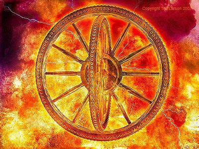 Ophanim Christian Belief Ezekiel 115 21 The Wheels Of Gods Chariot