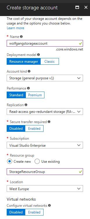Design And Implement Arm Vm Azure Storage Programming With Wolfgang