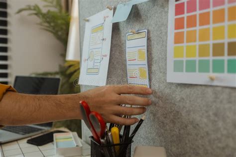 A Web Developer Is Analyzing Data From His Ideas To Develop The