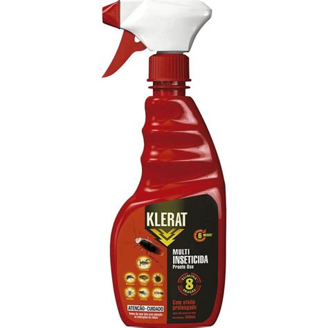 Inseticida Klerat Pronto Para Uso Syngenta 500ml Embalagem Com 12