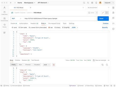 Unit 11 Multiple Parameters Cs504070 Fastapi Tutorials