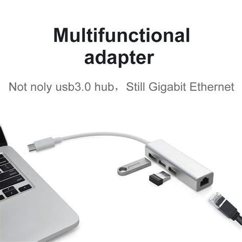 Ofccom Usb C Ethernet Usb 3 0 2 0 Naar Rj45 Hub 10 Grandado