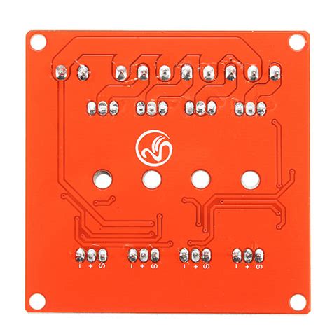 Elecbee Four Channel Route IRF MOSFET Button Switch Module For Motor Drives Lighting Dimmer